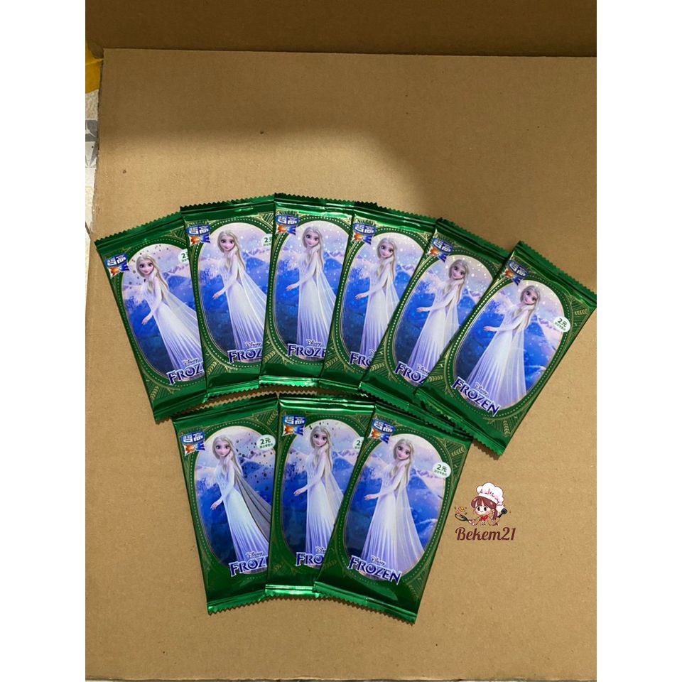 Bộ Bài Tây Frozen Elsa & Anna - Thẻ Bài Sưu Tầm Giải Trí Chất Lượng Cao ...