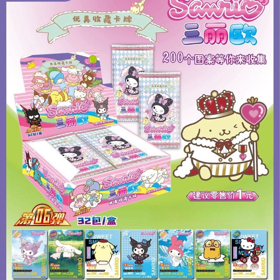 Bộ Bài Tây SANRIO PASTEL 160 Lá - Thẻ Bài Cute Hello Kitty, Kuromi ...