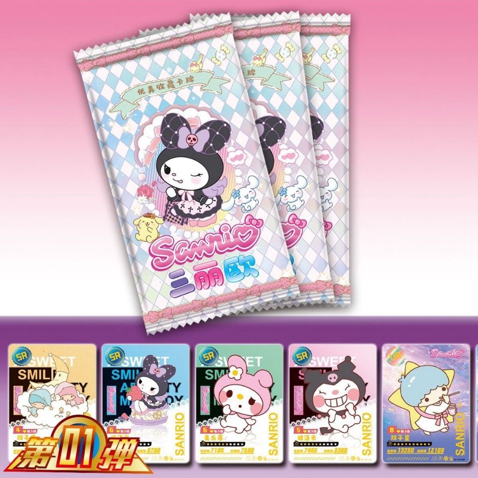 Bộ Bài Tây SANRIO PASTEL 160 Lá - Thẻ Bài Cute Hello Kitty, Kuromi ...