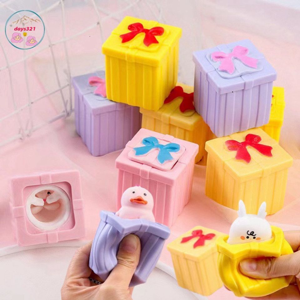 Đồ Chơi Squishy Vịt Donald Và Heo - Hộp Quà Mochi Giảm Stress, Đáng Yêu ...