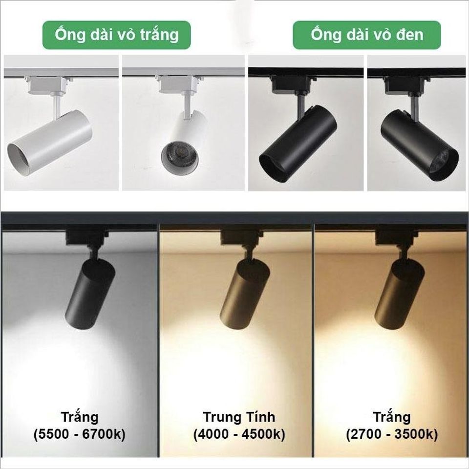 Đèn LED Rọi Ray 20W COB - Vỏ Trắng, Ánh Sáng Trắng/Vàng/Trung Tính ...