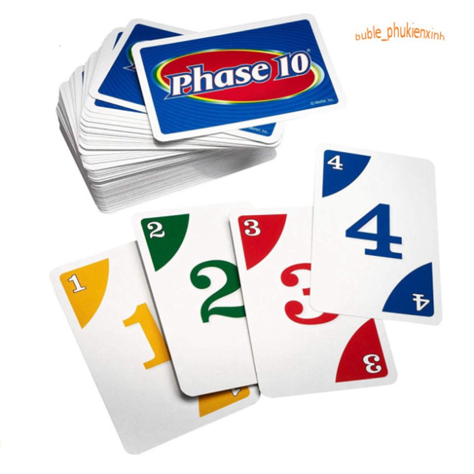 Trò Chơi Thẻ Bài UNO PHASE 10 - Phiên Bản Cạnh Tranh Đầy Thú Vị - Giải ...