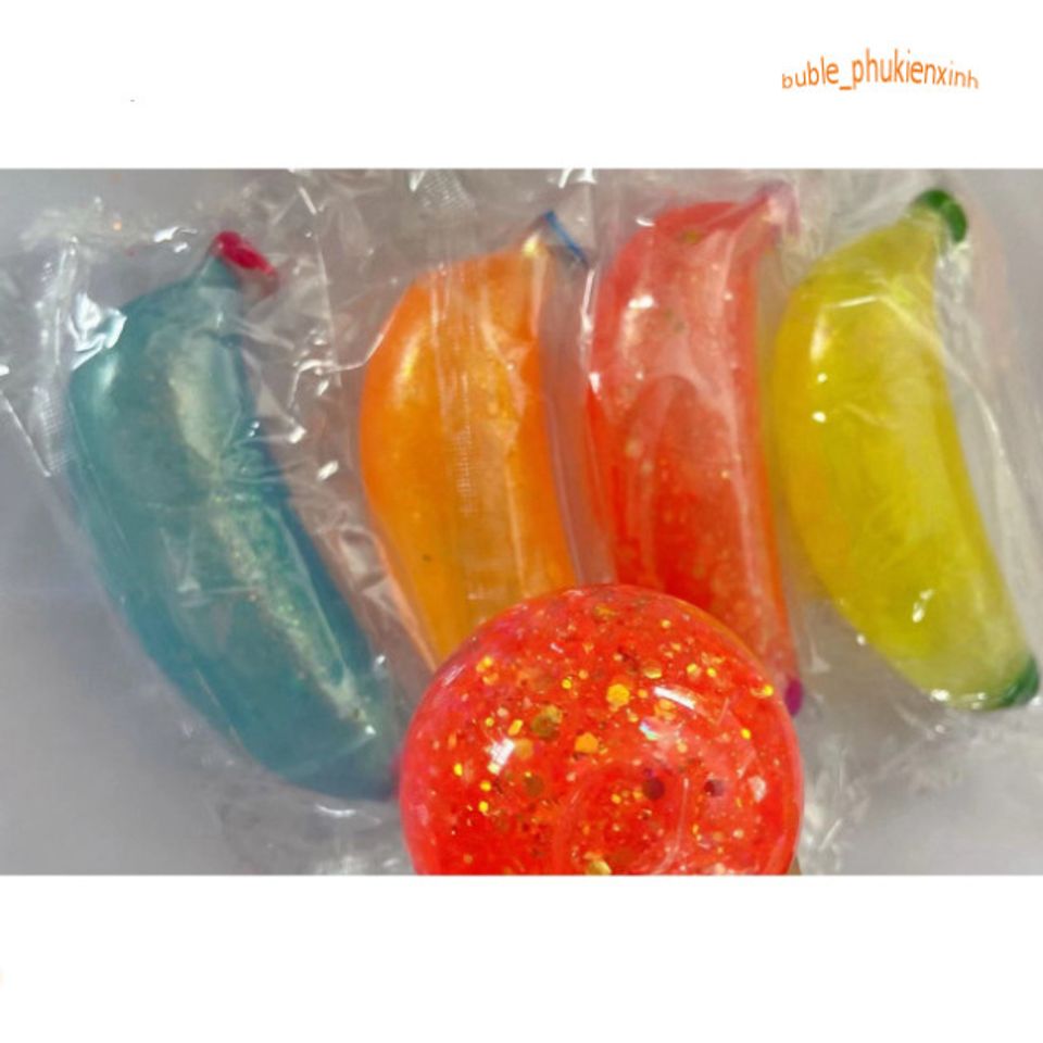 Bột Bóp Giải Trí Squishy Chuối Mềm Mịn - Đồ Chơi Giảm Stress Dễ Thương ...
