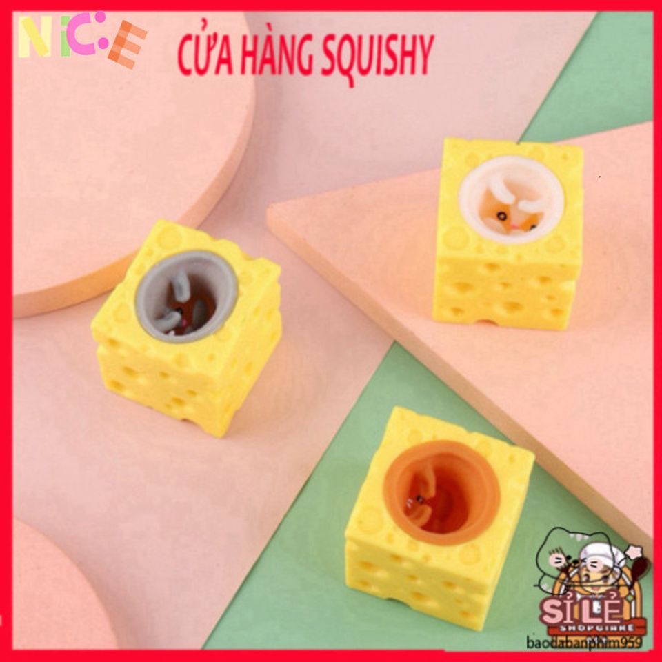 Đồ Chơi Squishy Chuột Chui Ra Từ Phô Mai - Đáng Yêu và Thú Vị Cho Trẻ ...