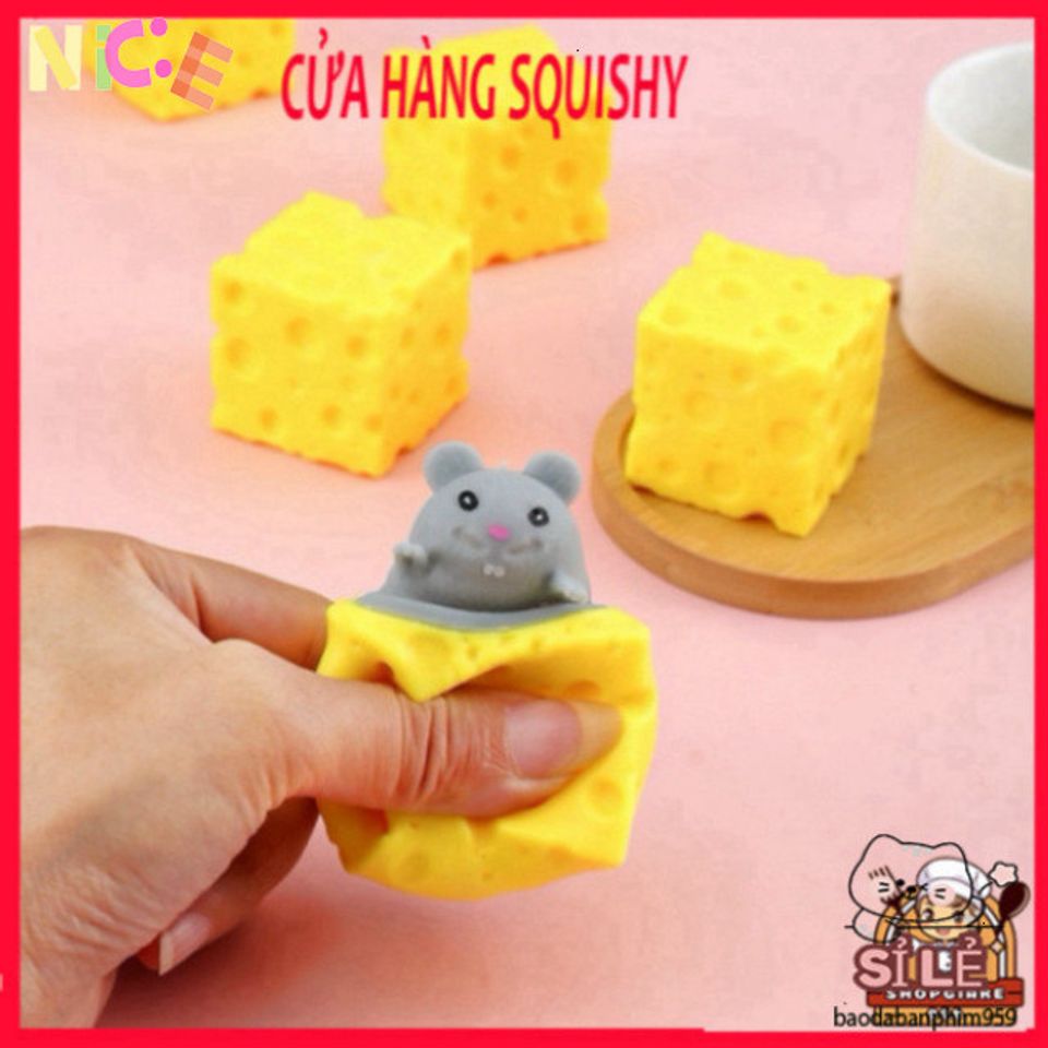 Đồ Chơi Squishy Chuột Chui Ra Từ Phô Mai - Đáng Yêu và Thú Vị Cho Trẻ ...