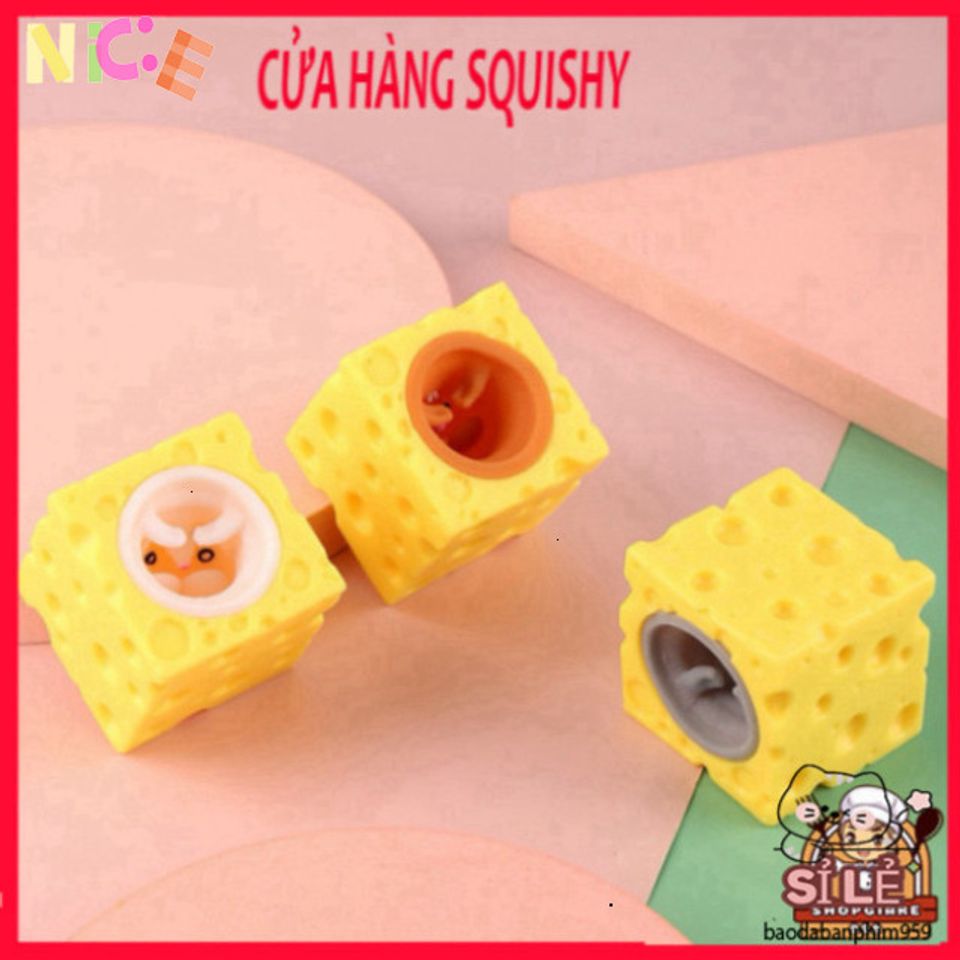 Đồ Chơi Squishy Chuột Chui Ra Từ Phô Mai - Đáng Yêu và Thú Vị Cho Trẻ ...