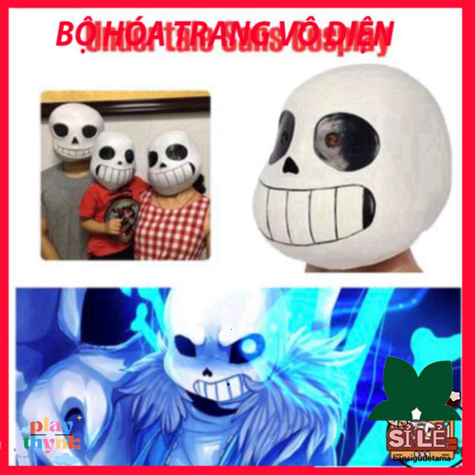 Mặt Nạ Hacker Biển Xanh - Phong Cách Sans Game Undertale Dành Cho ...