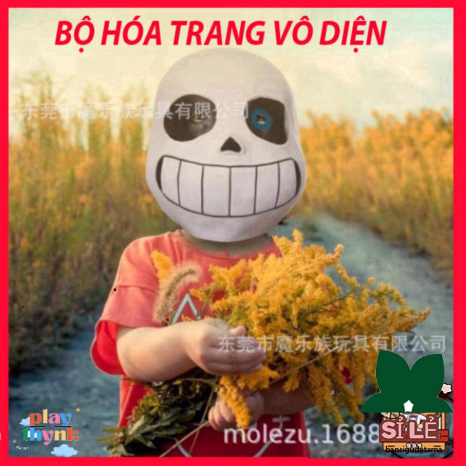 Mặt Nạ Hacker Biển Xanh - Phong Cách Sans Game Undertale Dành Cho ...