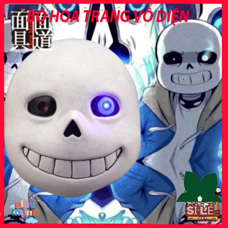 Mặt Nạ Hacker Biển Xanh - Phong Cách Sans Game Undertale Dành Cho ...