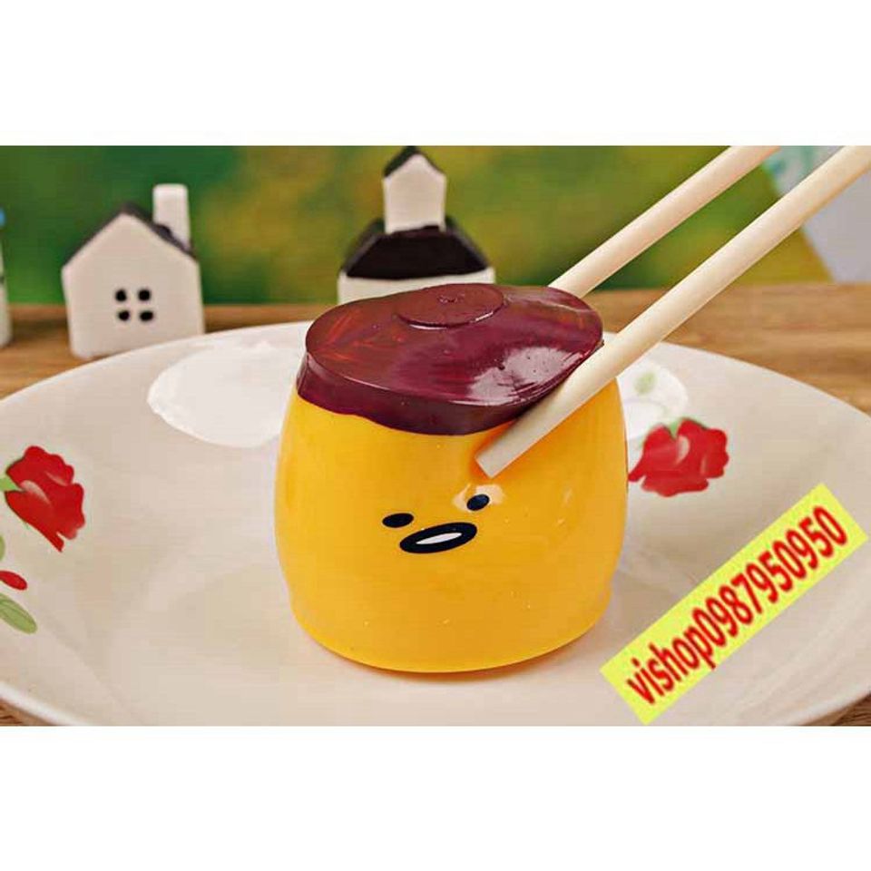 Bánh Flan Gudetama Squishy - Đồ Chơi Trút Giận Mềm Dẻo Hình Tròn, Giải ...