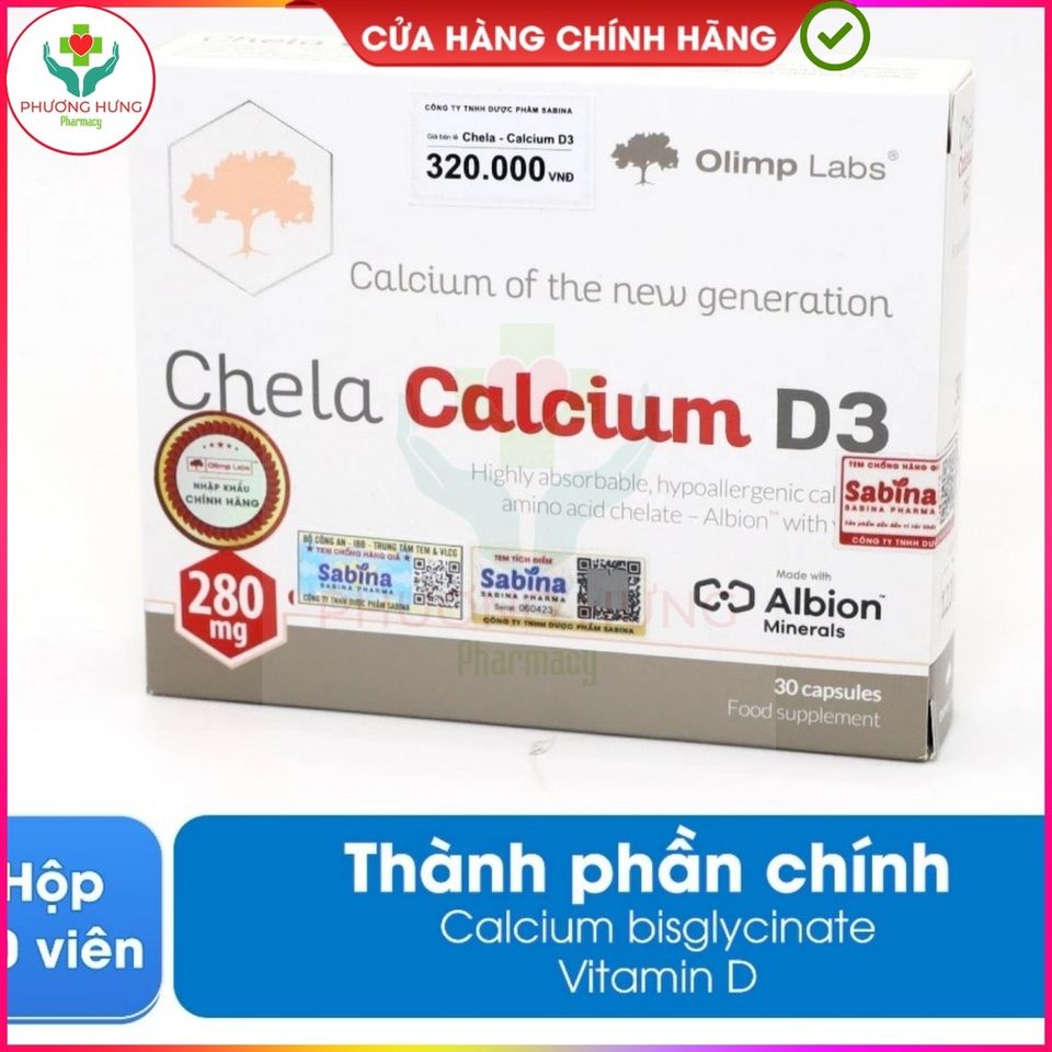 Viên Uống Chela Calcium D3 - Bổ Sung Canxi và Vitamin D3 Cho Trẻ 6 Tuổi ...