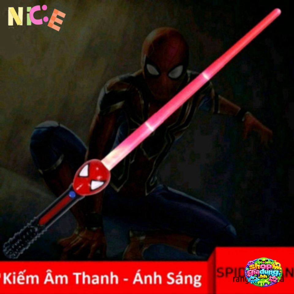 Mặt Nạ Spider Man Phát Nhạc Đèn Sáng & Khiên Cosplay Đồ Chơi Trẻ Em ...