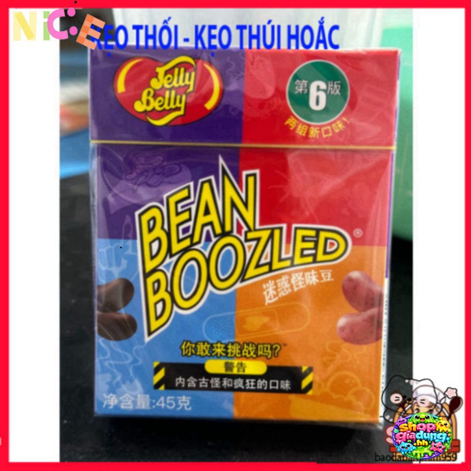 Kẹo Thối Bean Boo.ed Hộp Lớn Kèm Bàn Xoay Mỹ - Thử Thách Hương Vị Độc ...