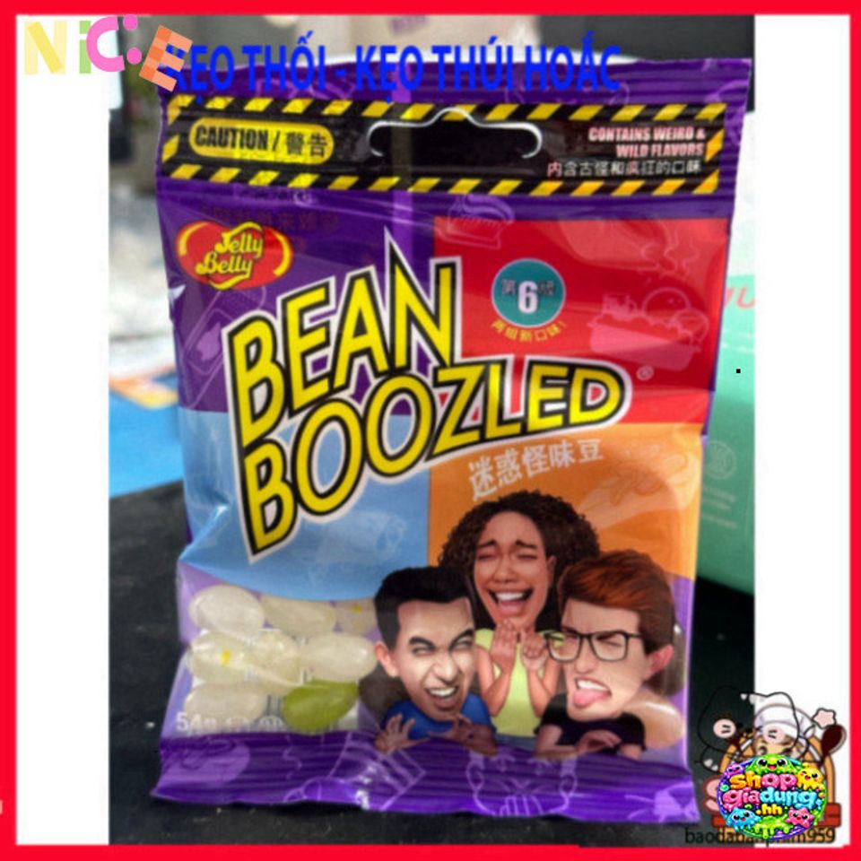 Kẹo Thối Bean Boo.ed Hộp Lớn Kèm Bàn Xoay Mỹ - Thử Thách Hương Vị Độc ...