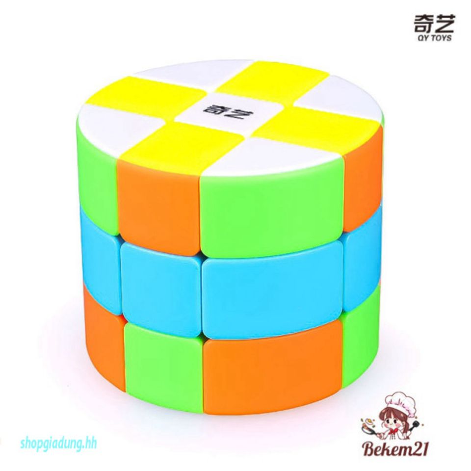 Rubik Cylinder Cube Biến Thể 3x3 QiYi - Đồ Chơi Trí Tuệ Hình Tròn An ...