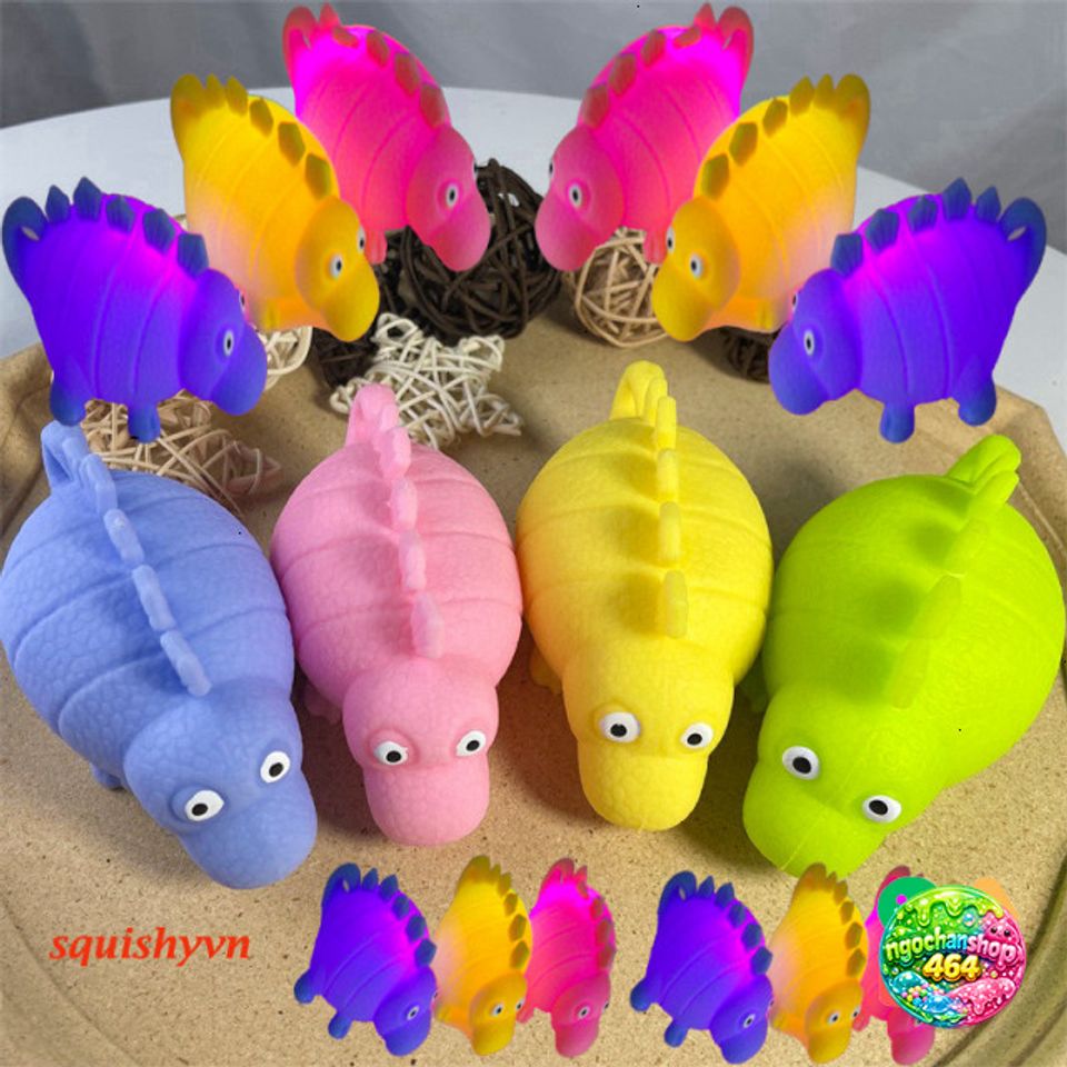 Đồ Chơi Giải Tỏa Căng Thẳng Khủng Long Squishy Silicone - Món Quà Vui ...