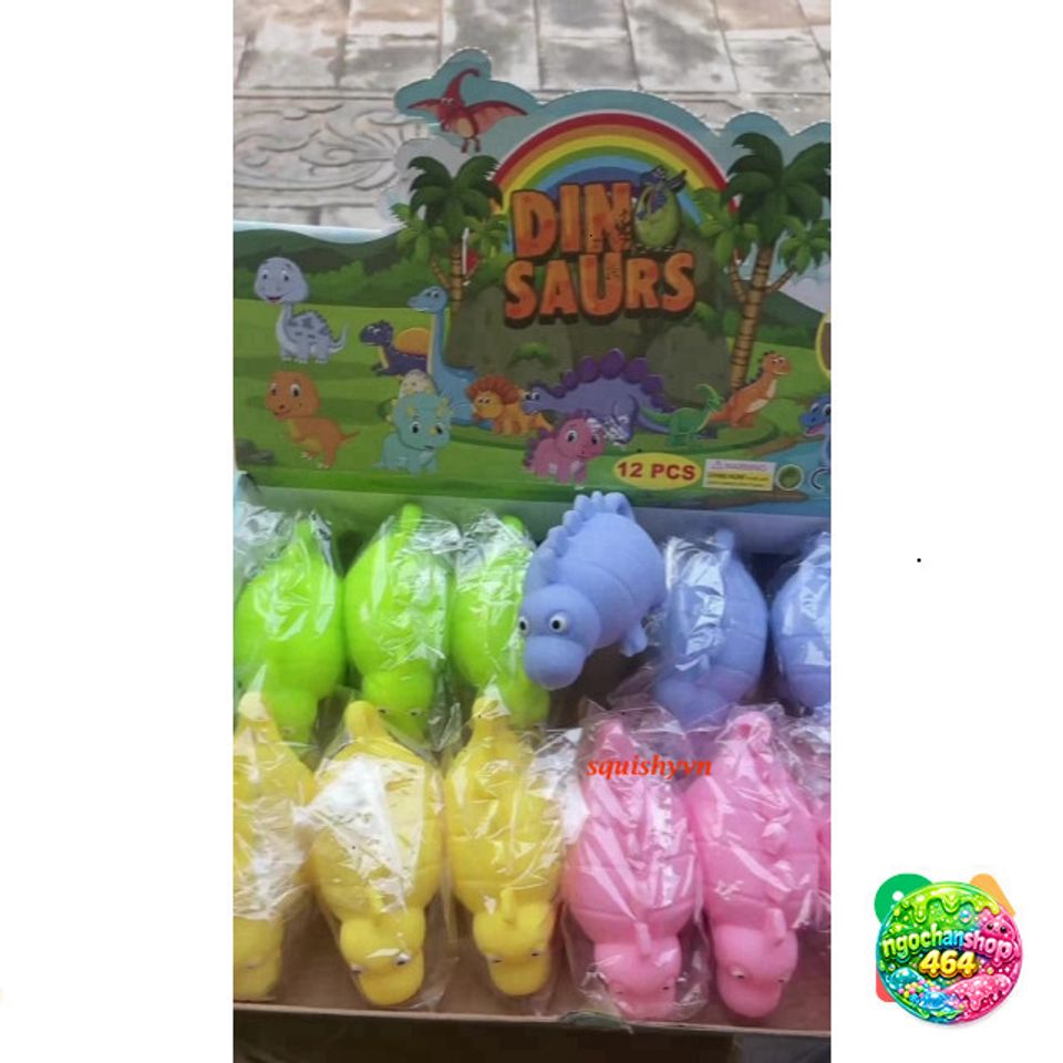 Đồ Chơi Giải Tỏa Căng Thẳng Khủng Long Squishy Silicone - Món Quà Vui ...