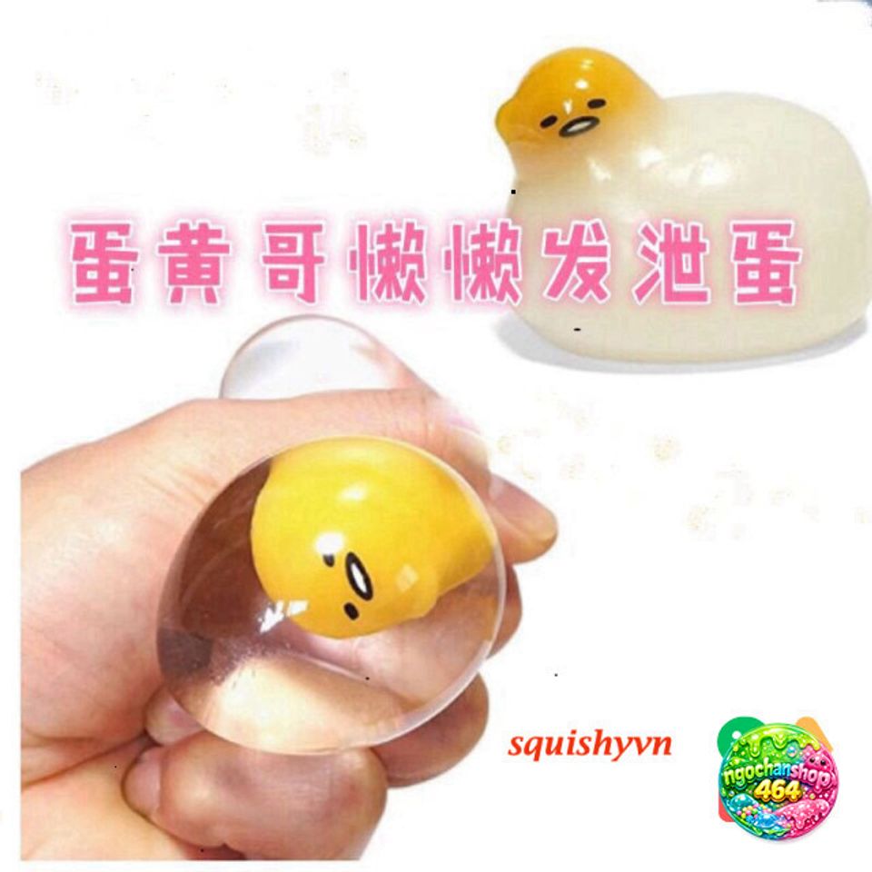 Bánh Pudding Mật Ong Gudetama Nhật Bản - Squishy Mềm Dẻo Hình Trứng Nhẹ ...