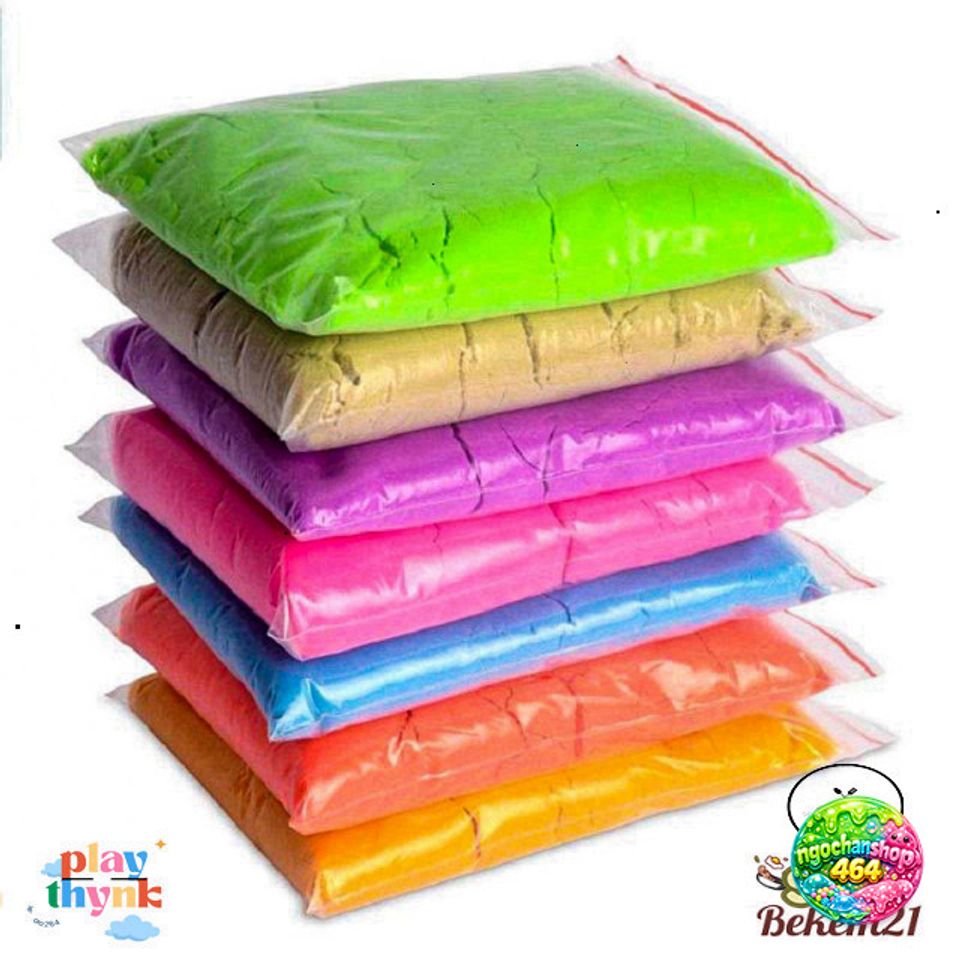 Cát Động Lực 0,5 Kg - Đồ Chơi Cát Dẻo Tạo Hình Cho Bé, Kích Thích Sáng ...