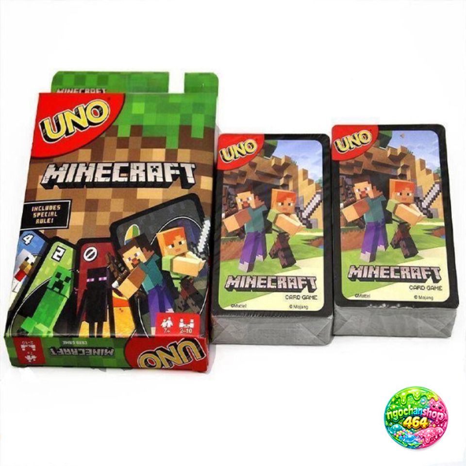 Trò Chơi Thẻ UNO Minecraft - Thẻ Đa Năng Match & Cube Creeper, Đồ Chơi ...