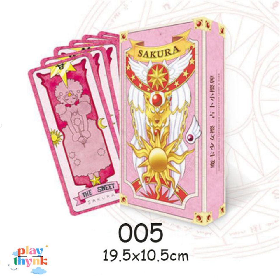 Thẻ Bài Pháp Thuật Clear Card Clow Sakura - Hộp Thẻ Clow xinh xắn Sưu ...