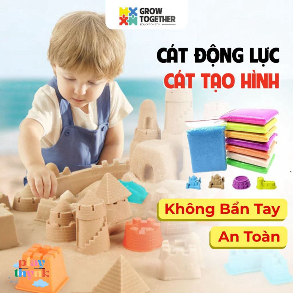 Cát Động Lực An Toàn Cho Bé - Đồ Chơi Thông Minh Tạo Hình Nhiều Màu ...