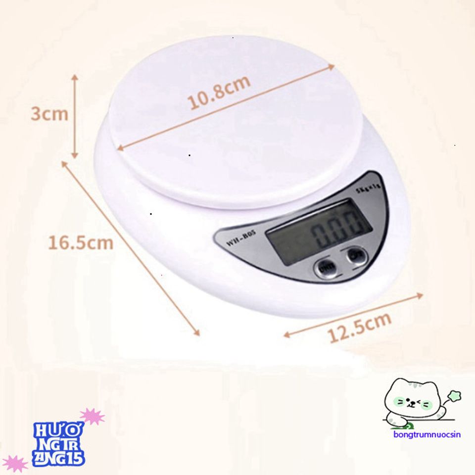 Cân Điện Tử Mini Proki 5kg - Cân Nhà Bếp Chính Xác cho Thực Phẩm, Gia ...