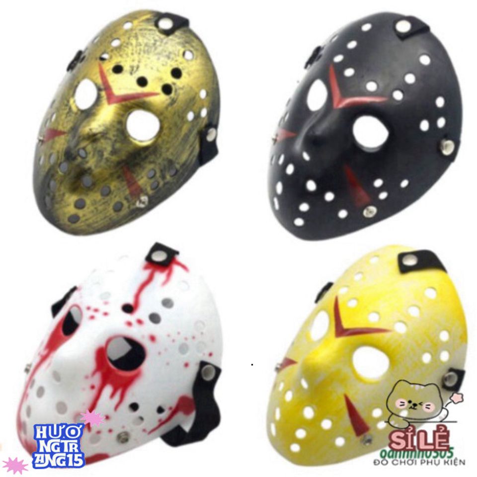Mặt Nạ Cosplay Jason Voorhees Bằng Nhựa - Phụ Kiện Hóa Trang Độc Đáo ...