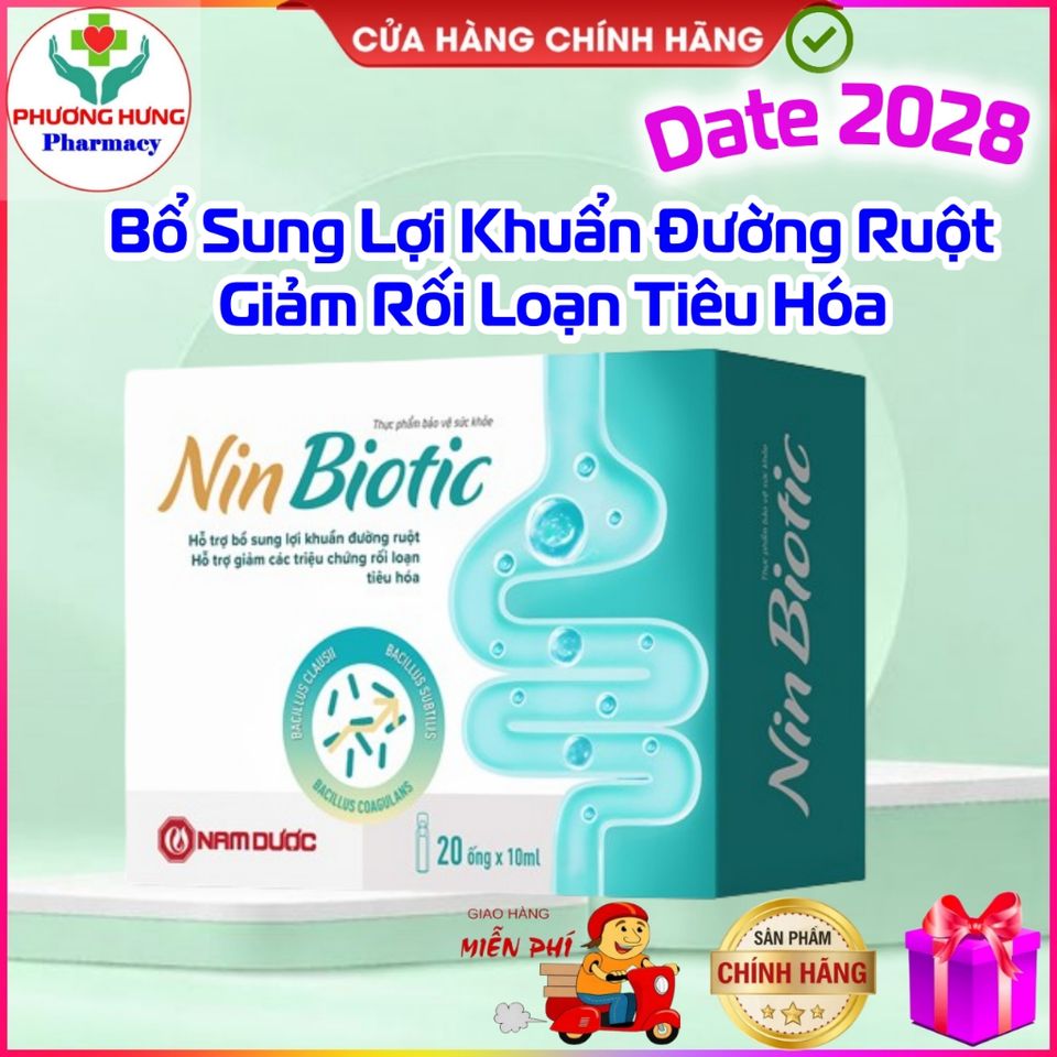 Men Vi Sinh Nin Biotic Nam Dược - Bổ Sung Lợi Khuẩn Đường Ruột, Giảm ...