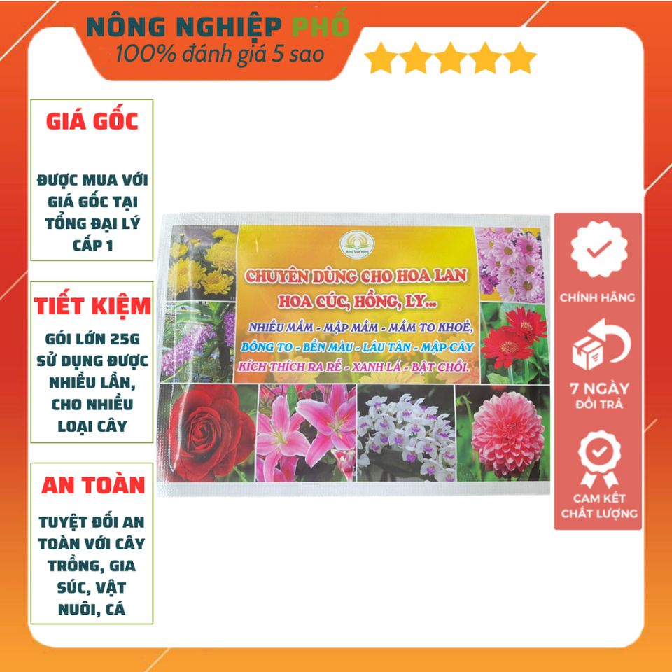 Phân Bón Chuyên Dùng Cho Hoa Lan, Mai, Hồng... Multiagro Giúp Cây Ra ...