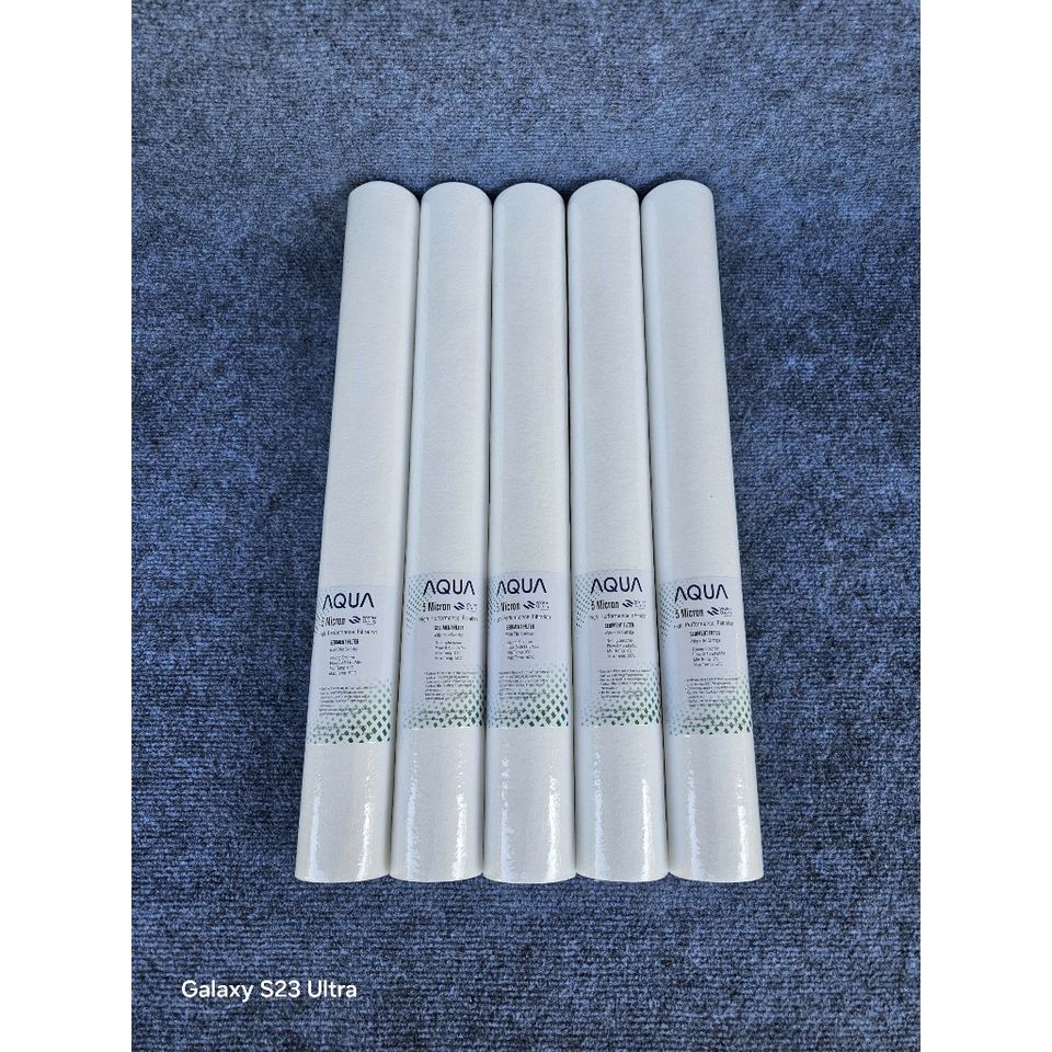 Combo 5 Lõi lọc PP Aqua 20 inch (5micro)