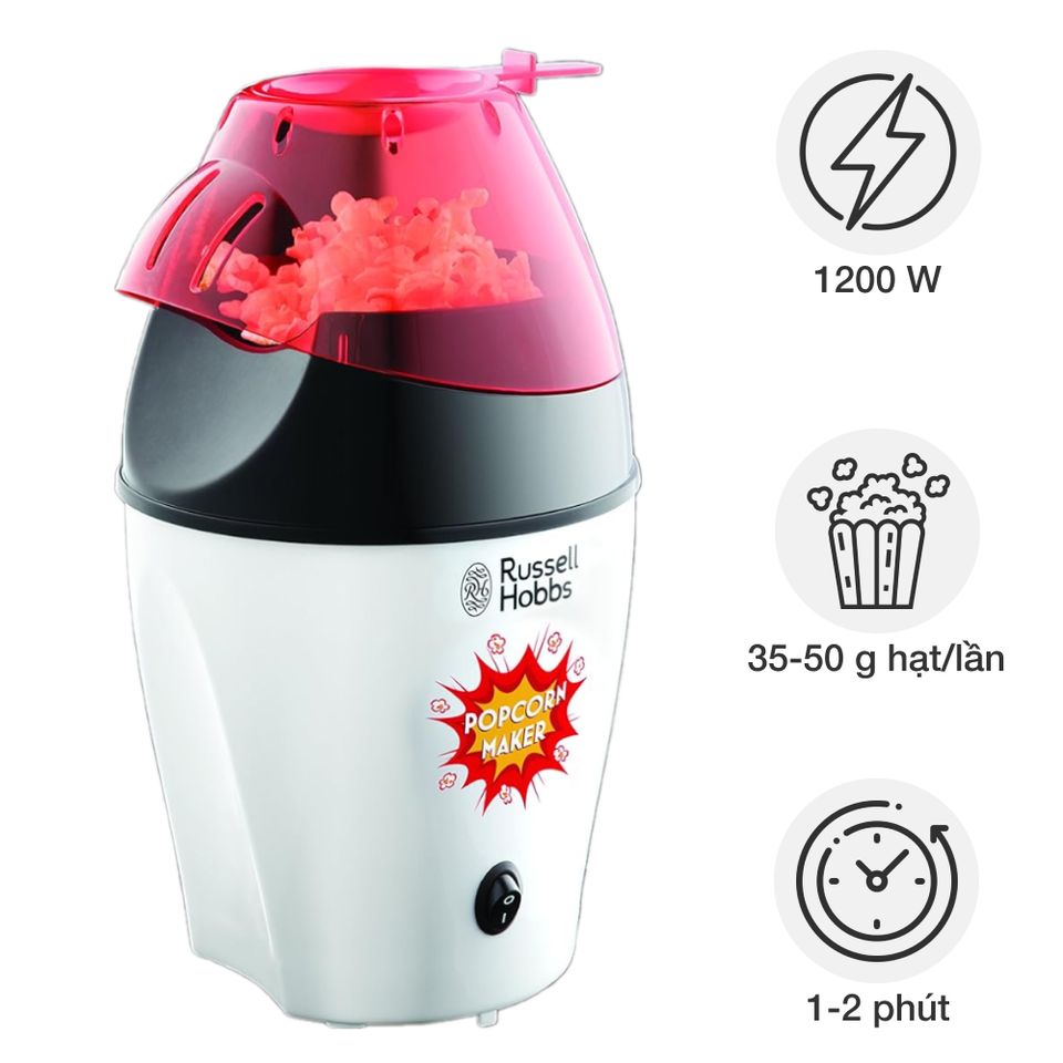 Máy Làm Bỏng Ngô Russell Hobbs Retro 24630-56 1200W