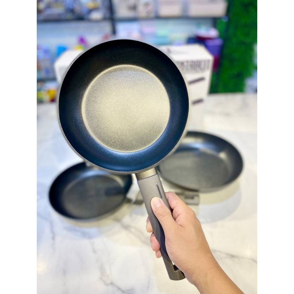 Chảo rán Berlinger Haus BH/8114 28cm màu than đen – Antracit Collection