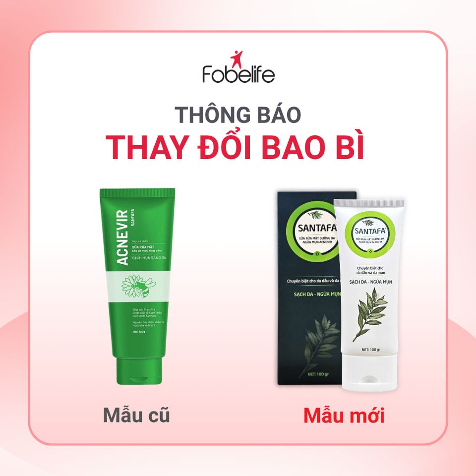 Sữa Rửa Mặt Acniver FOBE Giúp Làm Sạch Sâu Ngăn Ngừa Mụn, Giảm Thâm ...