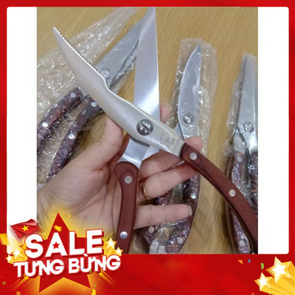 Kéo Cắt Gà Inox Cao Cấp - Độ Bền Tối Ưu - Dễ Dàng Sử Dụng