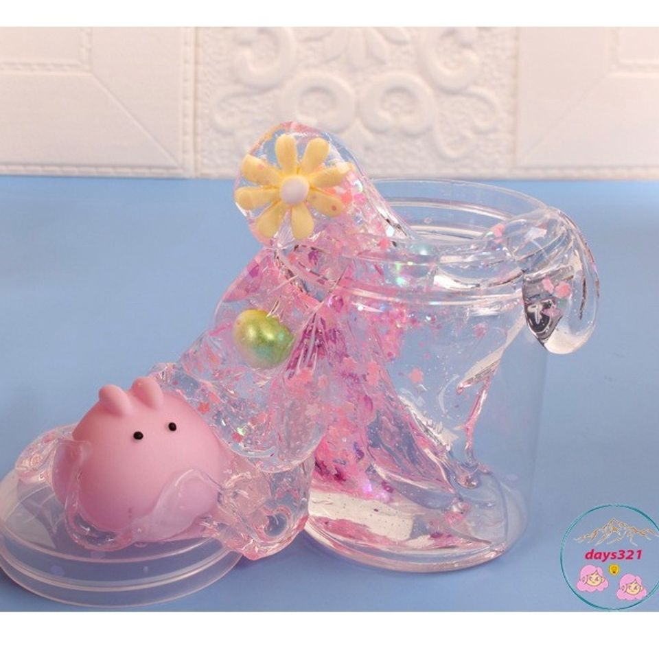 Slime Charm Bóp Kêu Heo Hồng - Đồ Chơi Chất Nhờn Ma Quái Squishy Thú ...