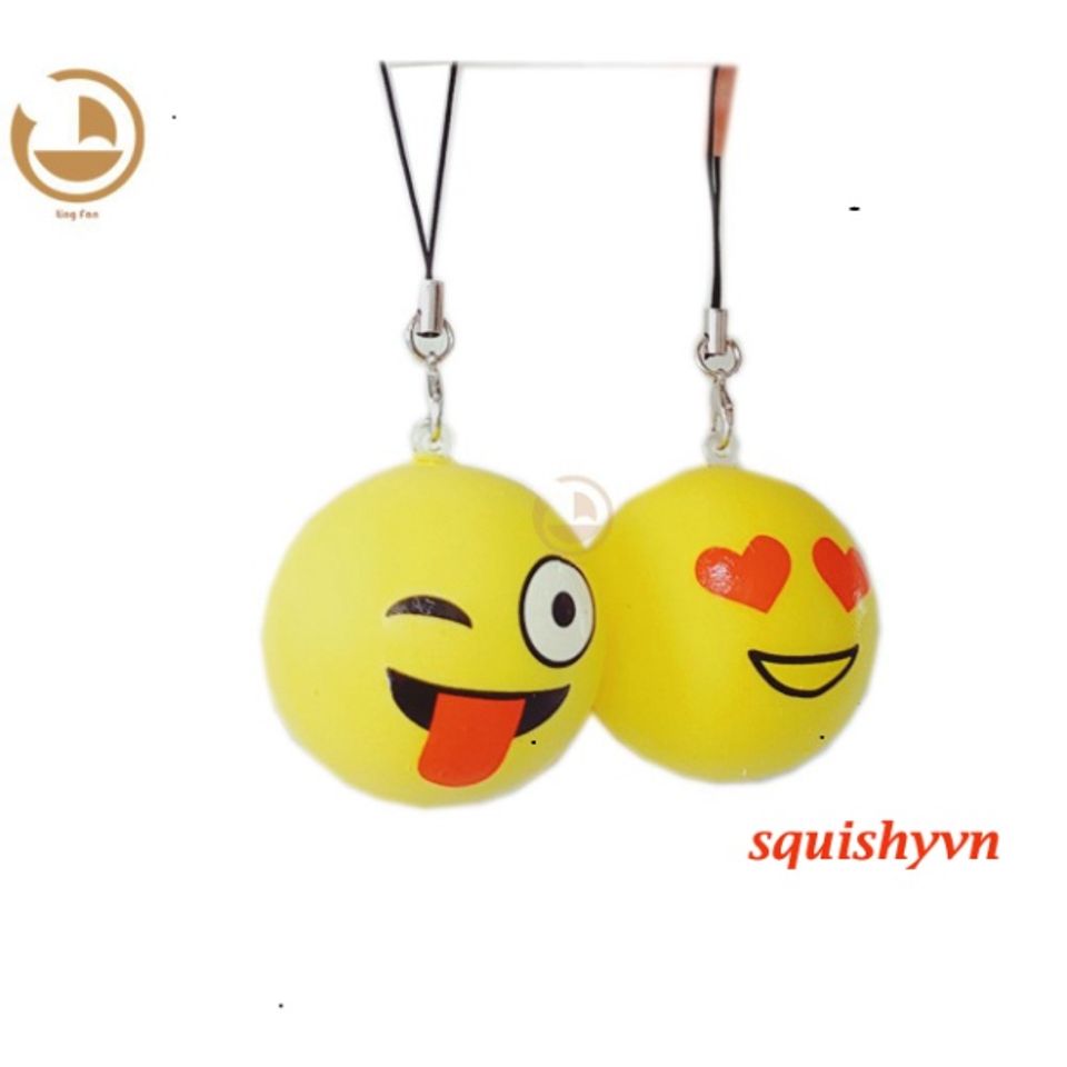 Combo 30 squishy emoji người vàng mặt cười nhỏ Set 30 đồ chơi nắn bóp ...