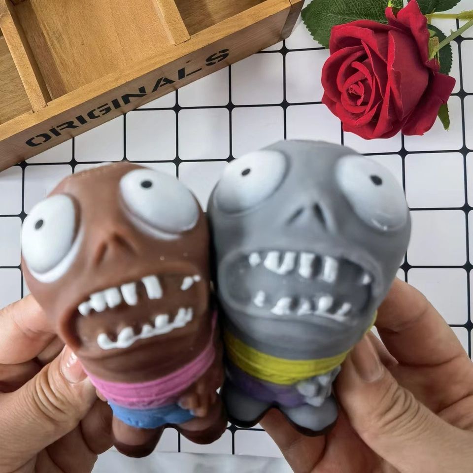 Squishy ZOMBIE Mochi đồ chơi bóp tay mềm mịn dễ thương chân thực giảm ...