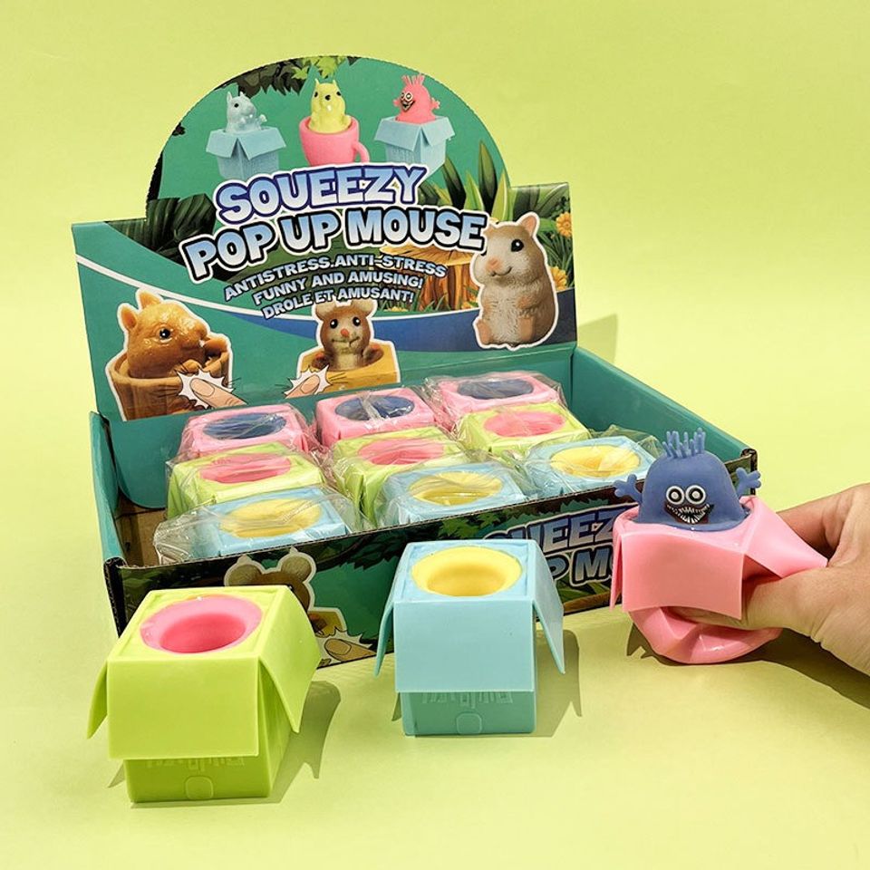 Mèo Trốn Trong Hộp Có Cánh Squishy - Đồ Chơi Bóp Tay Mềm Mịn Giảm ...