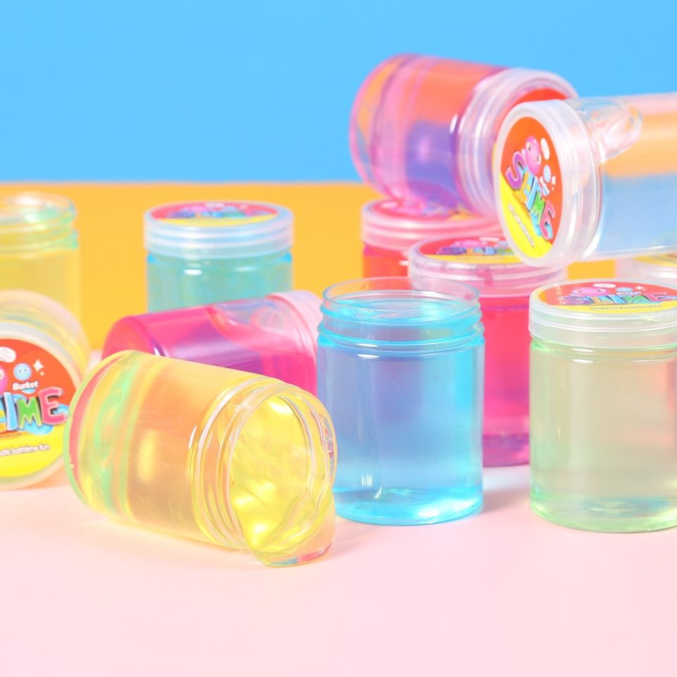 SLIME TRONG hình trụ 6 màu cực đẹp thiết kế độc đáo ấn tượng Đồ chơi ...