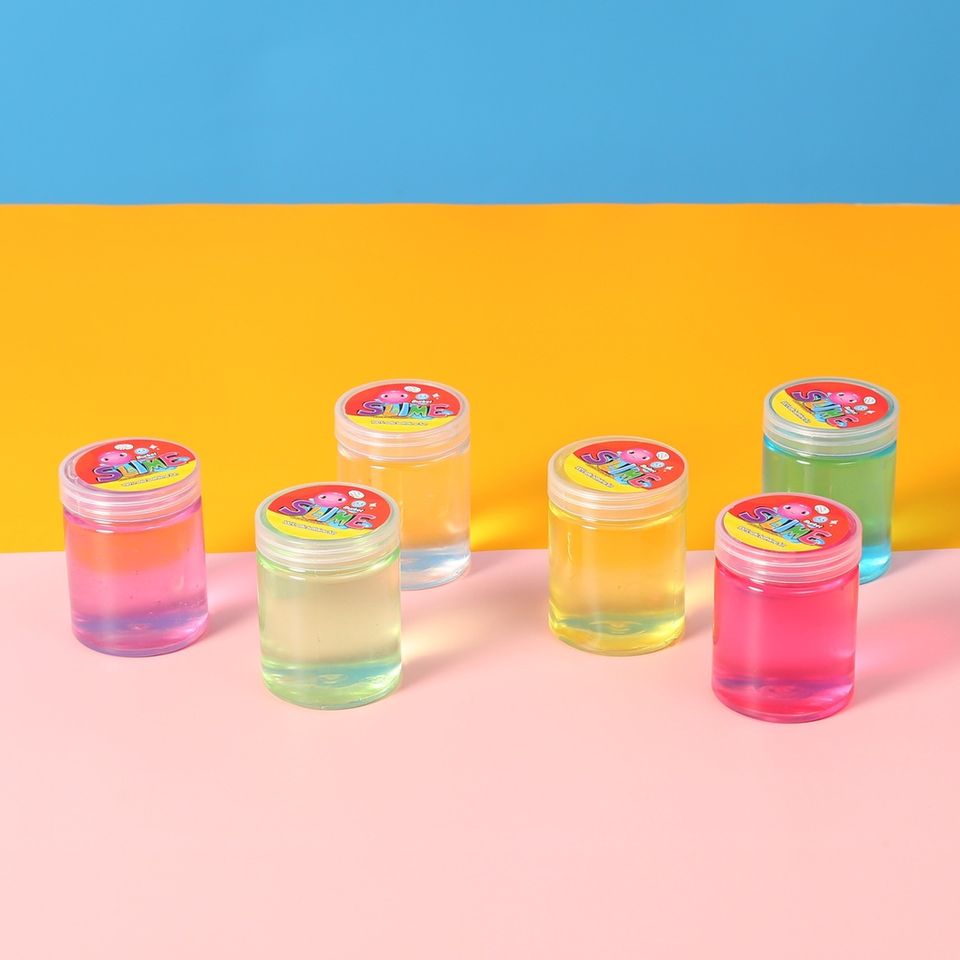 SLIME TRONG hình trụ 6 màu cực đẹp thiết kế độc đáo ấn tượng Đồ chơi ...