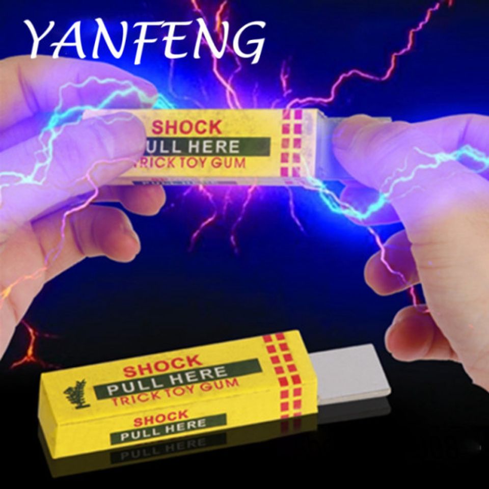 YANFENG Nhai kẹo cao su đồ chơi lừa an toàn trò đùa đồ chơi điện giật ...