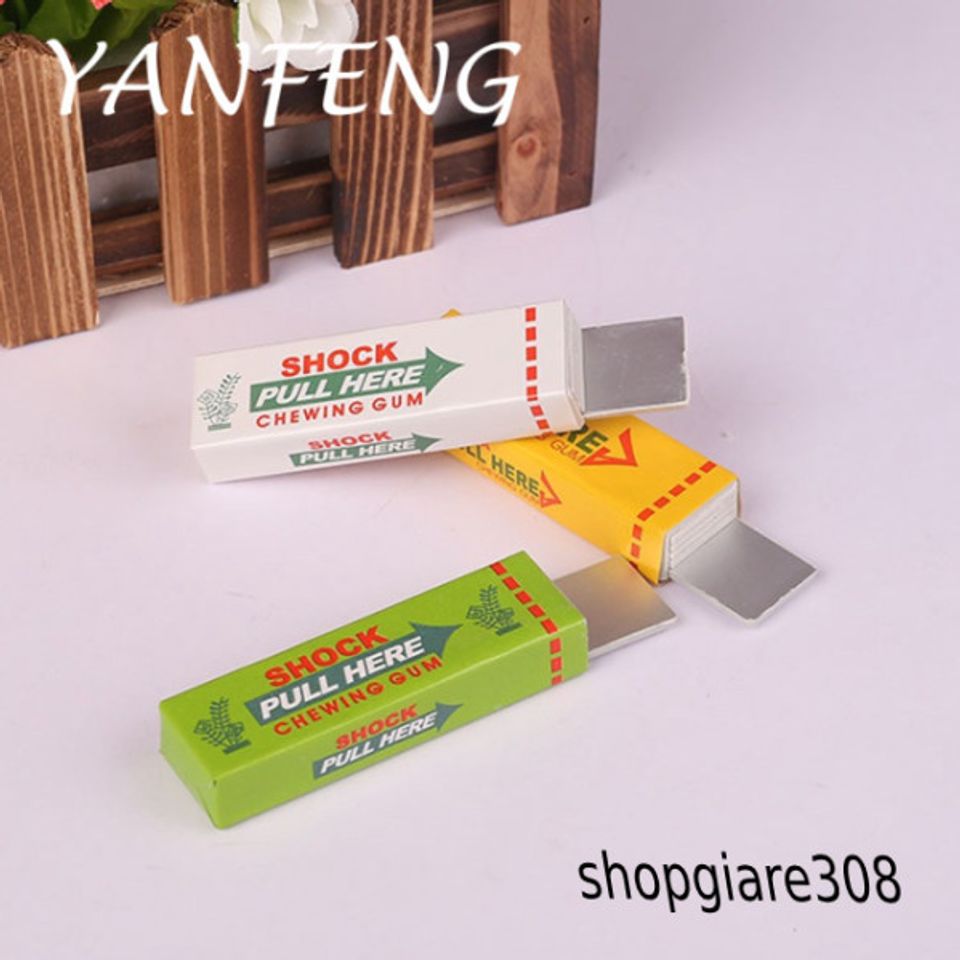 YANFENG Nhai kẹo cao su đồ chơi lừa an toàn trò đùa đồ chơi điện giật ...