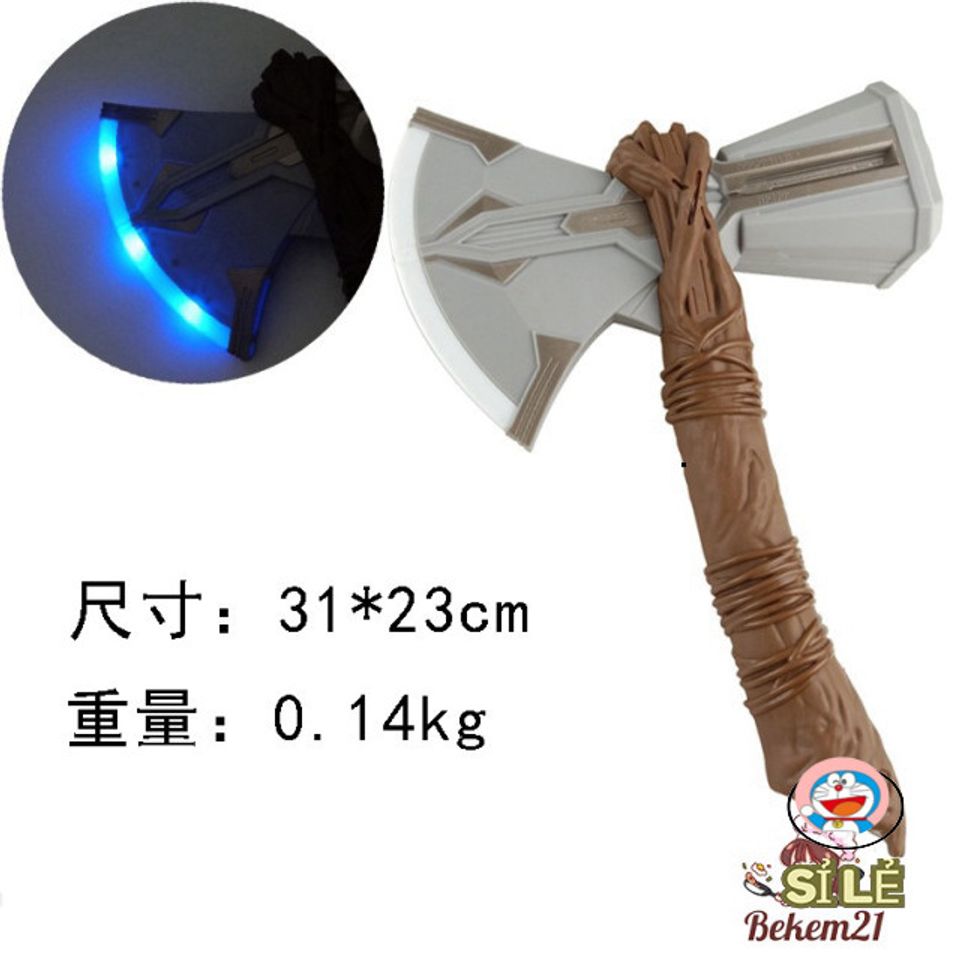 Búa Và Khiên ánh sáng THOR Set đồ hoá trang siêu anh hùng Thần Sấm Thor ...