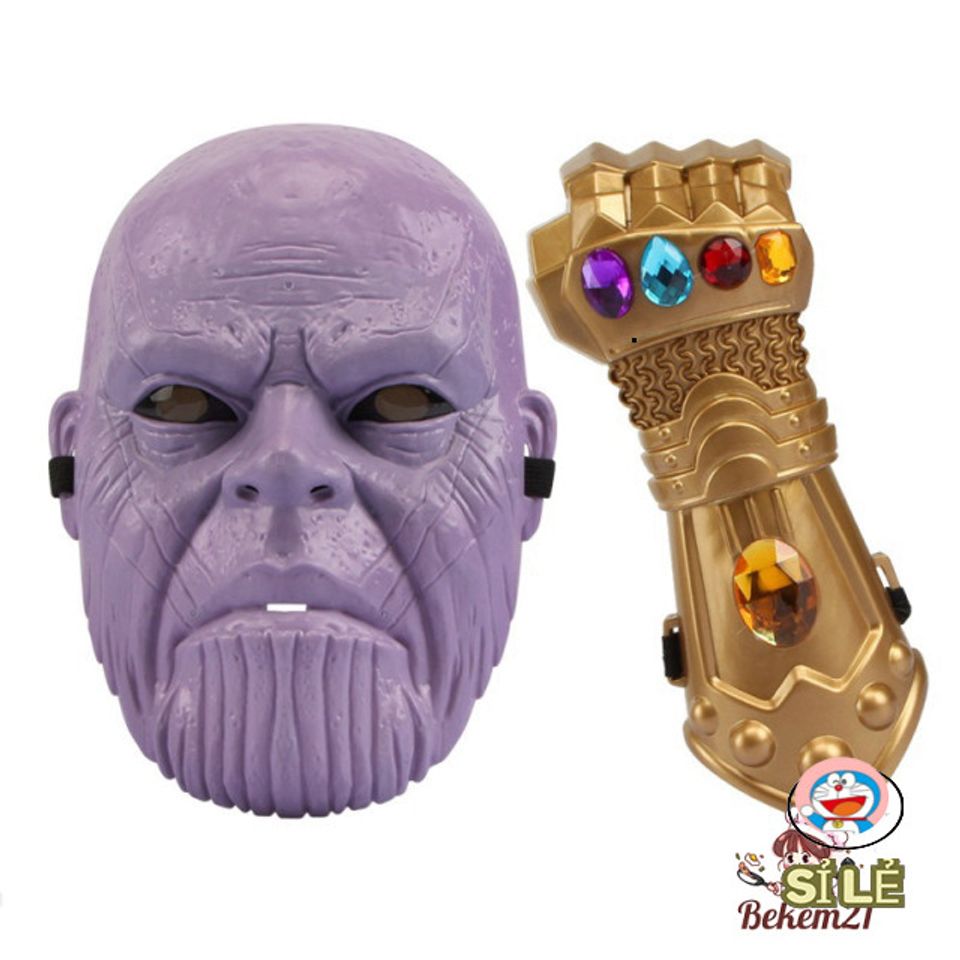 Áo Choàng Mặt Nạ Thanos và Găng Tay Siêu Anh Hùng Thor - Bộ Đồ Hoá ...
