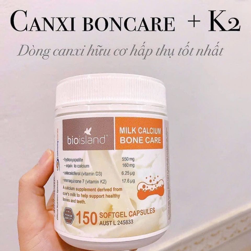 [ Date 2026 ]Viên uống Bio Island Milk Calcium Bone Care 150 viên của ...
