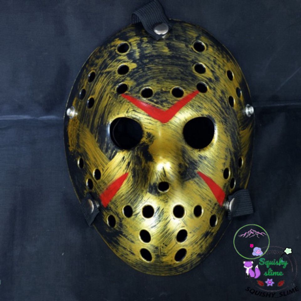 Mặt nạ Jason Voorhees bằng nhựa - Phụ kiện Halloween phong cách unisex ...