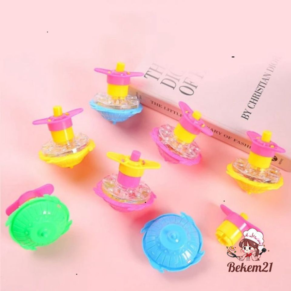 Đồ chơi con quay phát sáng, con quay bấm có đèn | Chiaki.vn