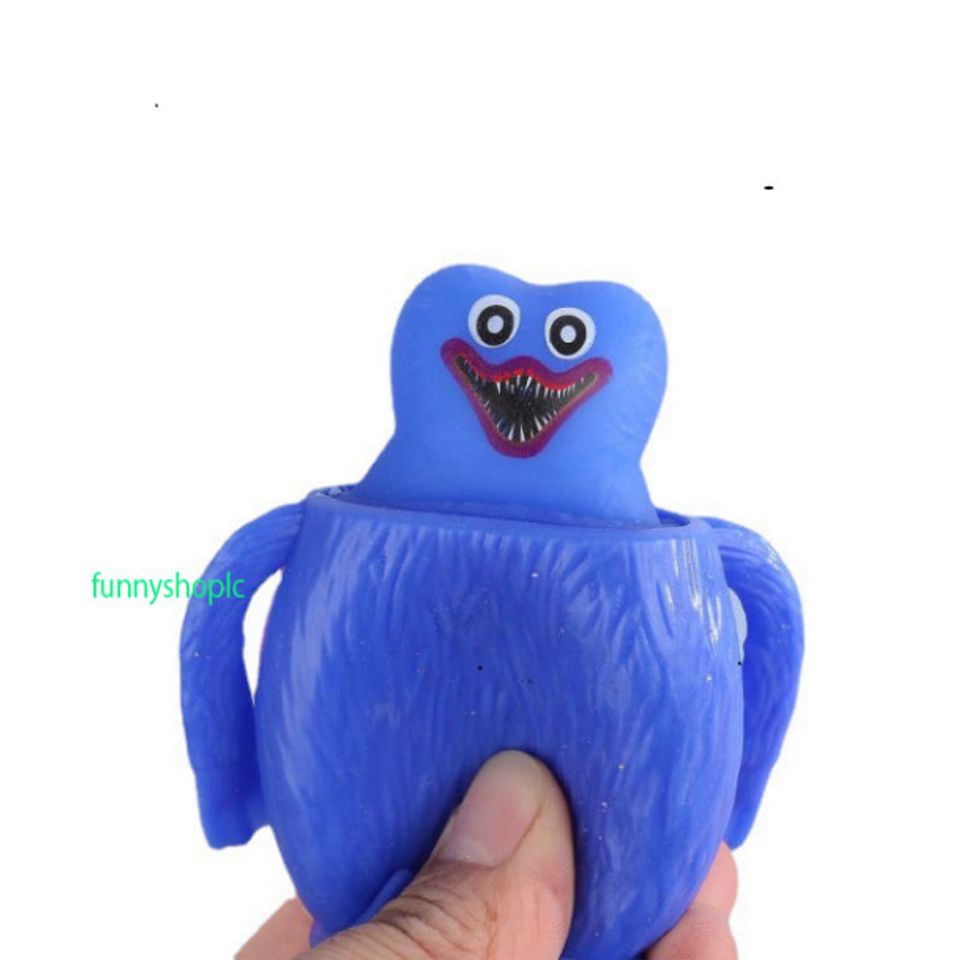 Squishy Mochi hình HUGGY trốn trong cốc NGỘ NGHĨNH mềm dễ thương chân ...