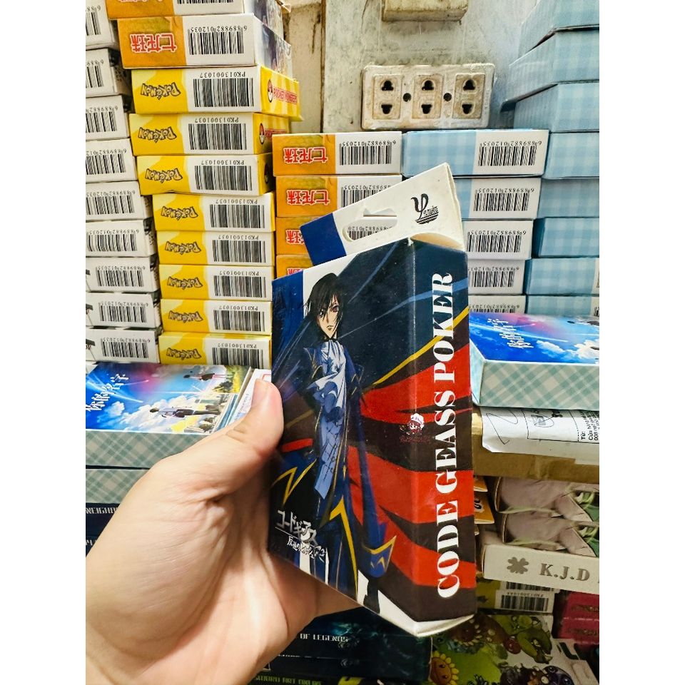 Bộ Bài Poker Code Geass Lelouch of the Rebellion Codice Anime Geass ...